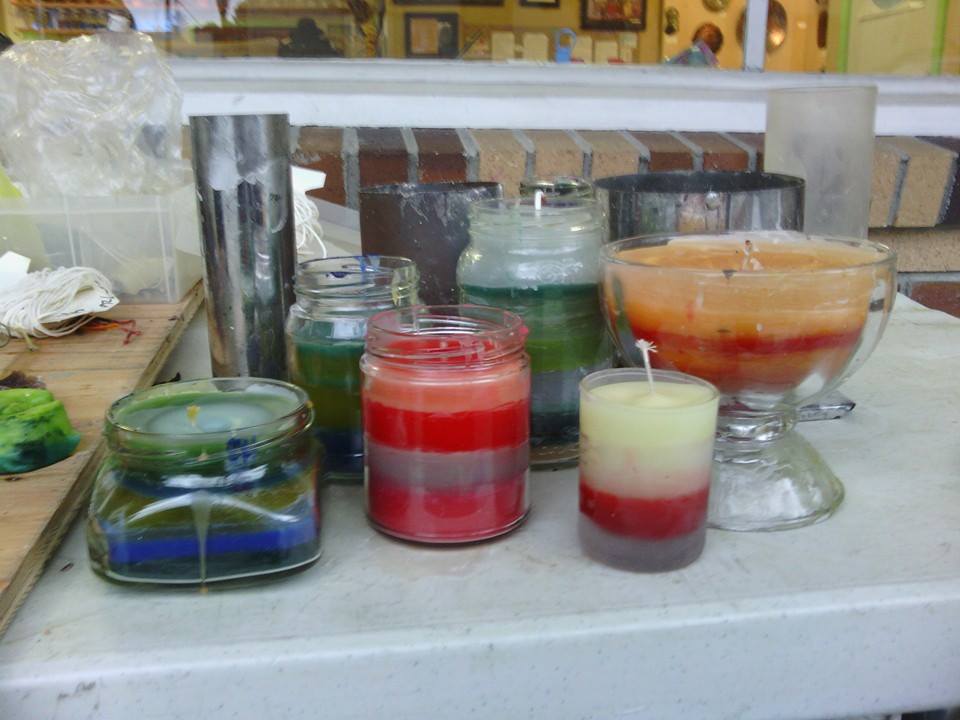 DIY Upcycled Layered Candles – Cinder Garden Designs